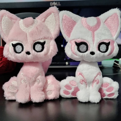 DIY KIT Kitsune Plush Littlefox's Toebeans Japanese Spirit Fox Stuffed ...