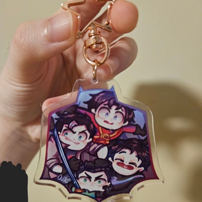 Hawks Keychain Hero Charm - Etsy