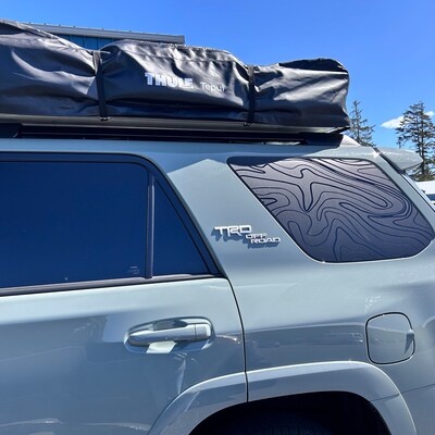 Fits 2021-2024 Ford Bronco Sport Skeleton With Roses 3rd Quarter Window ...