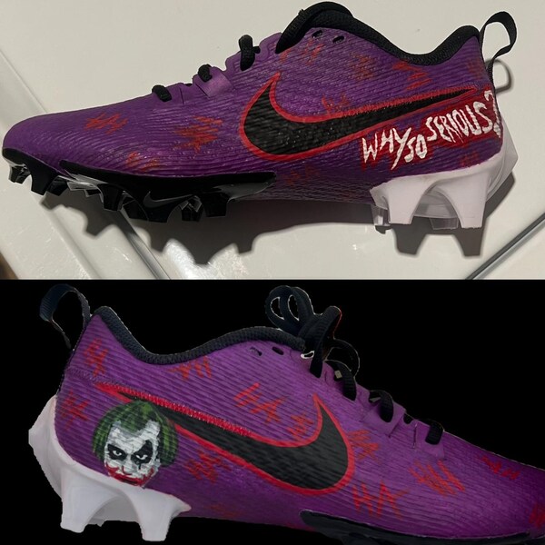 Youth Custom Cleats - Curious Monkey - Etsy