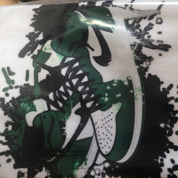 Spray Hollow Green Sneaker Png Splatter Paint Sneakers Sublimation ...