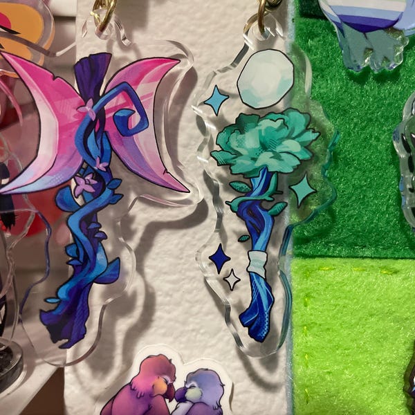 Jade Harley God Tier Witch of Space Homestuck Acrylic Keychain Charm - Etsy