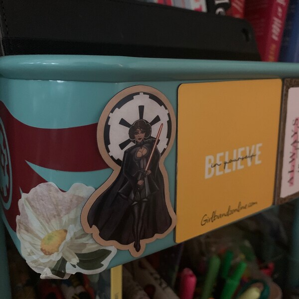 Queen Tyr'ahnee and Commander X-2 'duck Dodgers' Art Sticker - Etsy