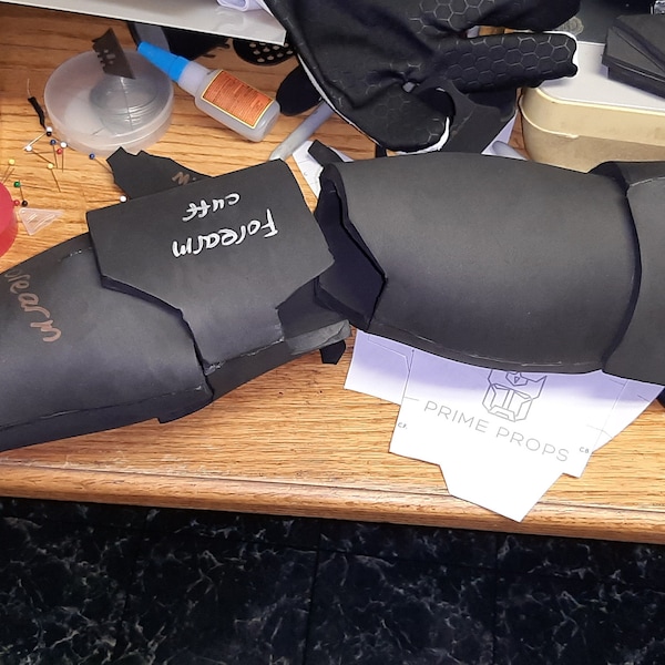 Cyberpunk Arm Foam Pattern - Etsy