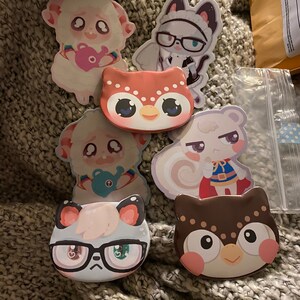 Pietro clown sheep sticker animal crossing new horizons | Etsy