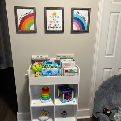 Playroom Art Set of Six, Playroom Poster, Playroom Decor, Daycare ...