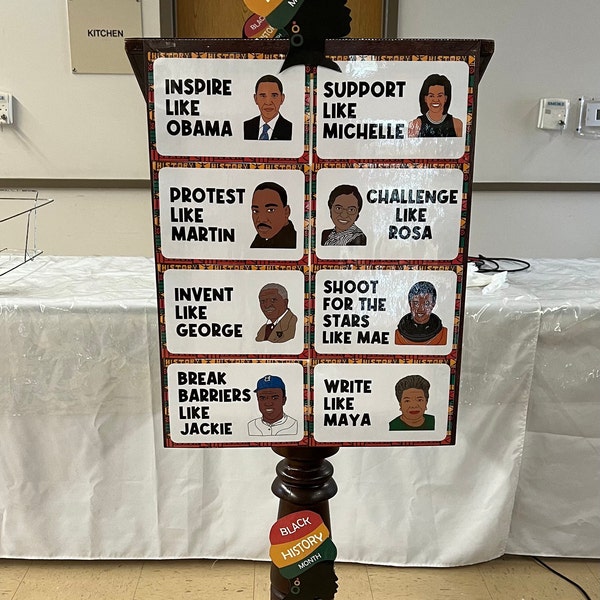 Black History Posters | Bulletin Board Display | Black History Decor ...