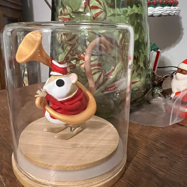 Tiny Tuba Player Circus Mouse Mice Display Figure - Etsy