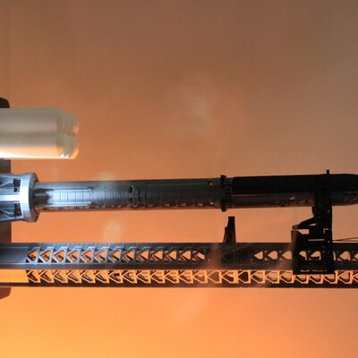 3D Printed Venting SLS Rocket A Desktop Model of Nasa's Space Launch ...