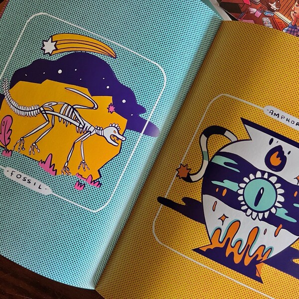 Cursedrelics Zine Illustrated Zine by Nea Valdivia - Etsy