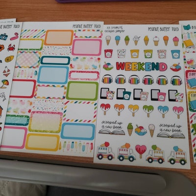 Fall Quality Time Stickers Seasonal Family Time Planner Stickers Kid ...