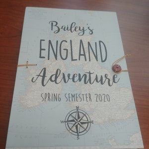 Personalized Peru Travel Journal with Pockets and Envelopes | Etsy