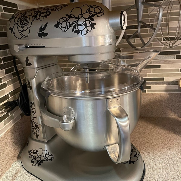 MIXER DECALS for Kitchen Aid Mixer | Mixer Tattoo | Mixer Accessories ...