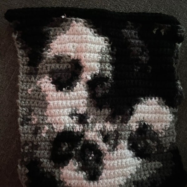 Slipknot Inspired Logo Crochet Mall Goth Bag | PREORDER | Numetal Metal ...