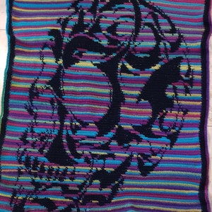 Harley-davidson Crochet Afghan Pattern Graph - Etsy