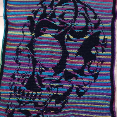 Harley-davidson Crochet Afghan Pattern Graph - Etsy