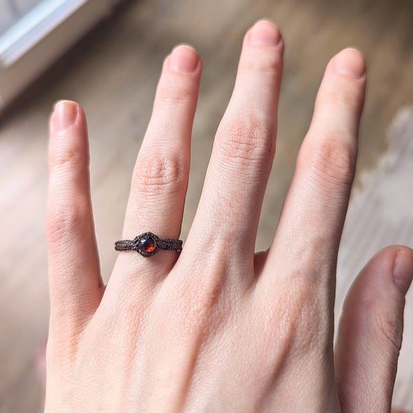 Crystal Mushroom Necklace | Cottagecore Pendant, Raw Crystal Jewelry ...