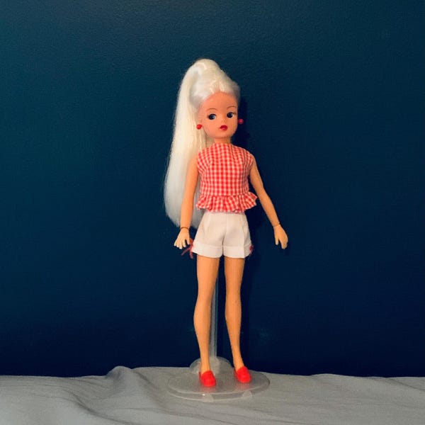 Handmade Dress for Sindy and Tammy Dolls. Tammy Doll Clothes. Sindy ...