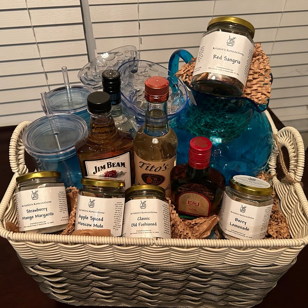 Gourmet Cocktail Kit Gift Set – 5 Best-selling Recipes - Etsy