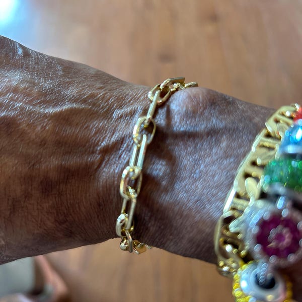 Coin Layered Chain Necklace 18K Gold Filled Necklaces Set Toggle Chain ...