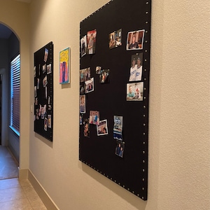 EXTRA LARGE 36 X 48 Magnetic Designer Vision Board, Premium Burlap ...