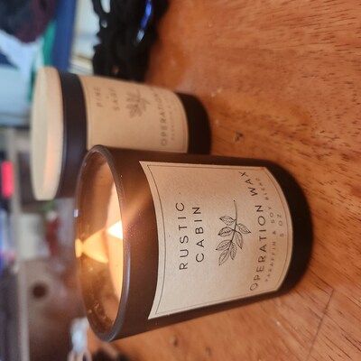 Lavender Patchouli Wood Wick Candle - Etsy