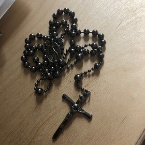 Rugged Rosaries the Living Simply Catholic Wood Rosary | Etsy