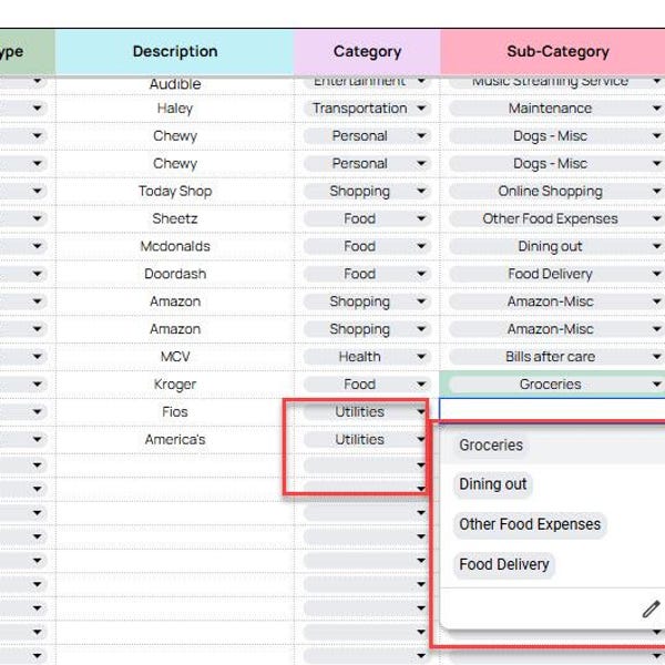 Meal Planner Printable, Weekly Food Diary, Meal Tracker, Food Journal ...
