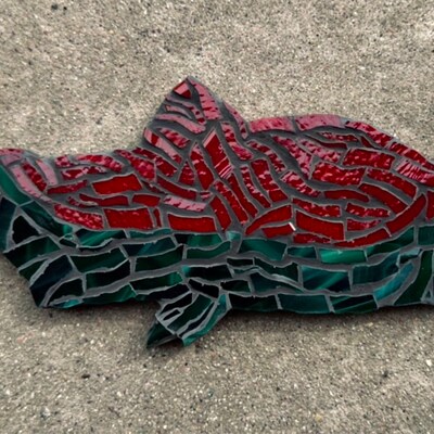 Chickadee DIY Stained Glass Mosaic Kit - Etsy