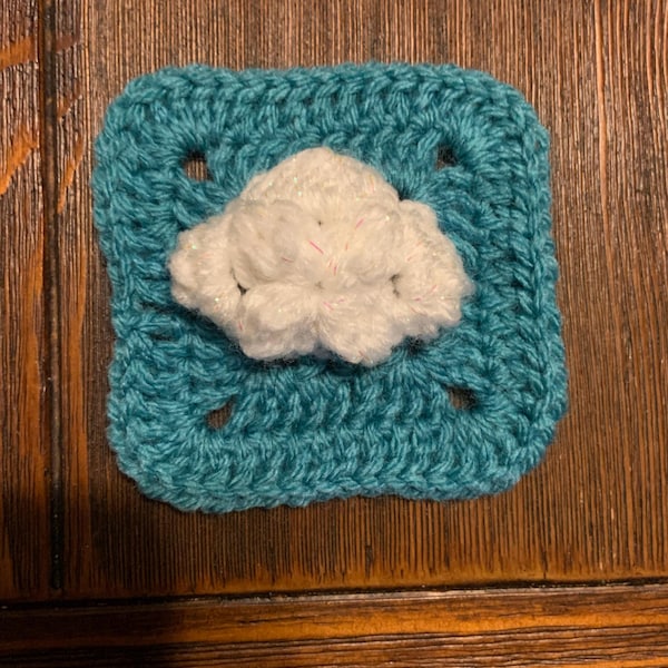 Cloud Granny Square Crochet Pattern (PDF Download) - Etsy