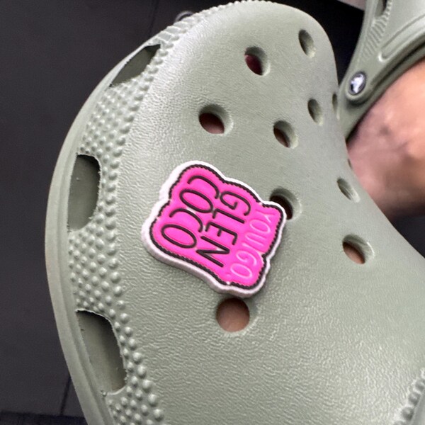 90's Theme Croc Charms, 80's Shoe Charms, Lit Charms, Golden Charms ...