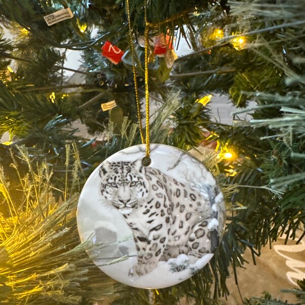 Rainbow Tiger Porcelain Magnet / Square Fridge Magnet / Gift for Animal ...