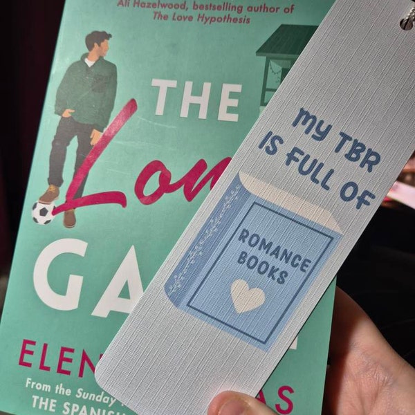 TBR Bookmark | Storybook Bookmarks | YA Fantasy Reader | Spicy Romance ...