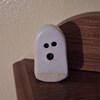 Ghost Pottery Figure, Halloween, Ghost Figurine, Ceramic Ghost, Ghost ...