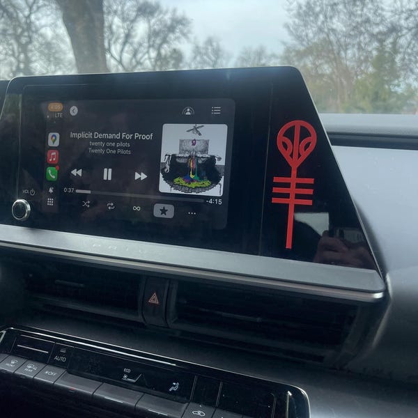 Twenty One Pilots Skeleton and Alien Duo Sticker Pack - Etsy