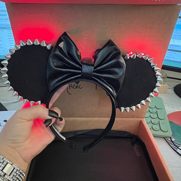 Nightmare Before Christmas Inspired Mickey Mouse Ears Headband With ...