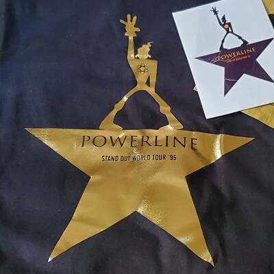 Powerline Hamilton Themed T-shirts Black, White, Colorful T-shirts Heat ...