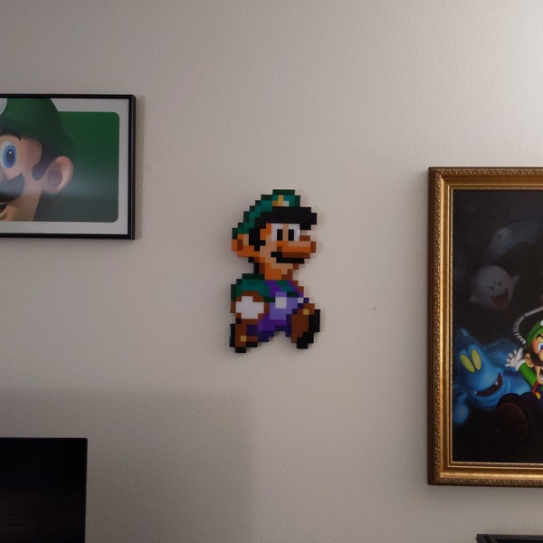 Solid Wood Pixel Game Art Dr. Mario Germs & Pills 6 Piece Set - the 3A ...