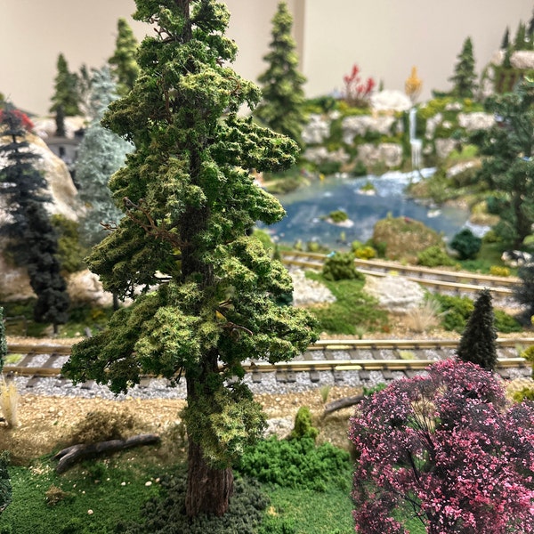 Dollhouse Miniature Handmade 21" Giant Sequoia Tree - 1/12 1/24 1:48 ...