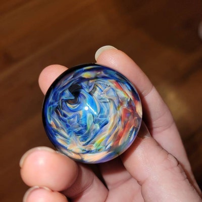 Glass Marble, Handmade Marbles, Contemporary Art Marble, Hider Marble ...