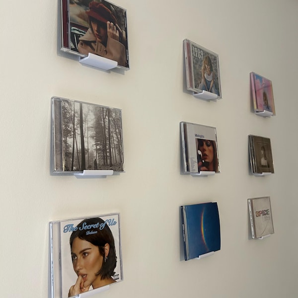 CD Display Shelf | Album Shelves | Wall Mount - Etsy