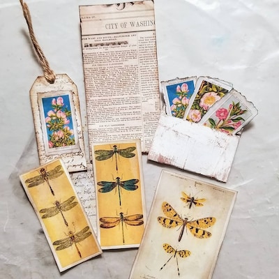 Newspaper Vintage Digital Kit Digital Printable Junk Journal Junk ...