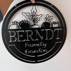 Custom Vegetable Garden Sign Metal Vegetable Stand Signs - Etsy