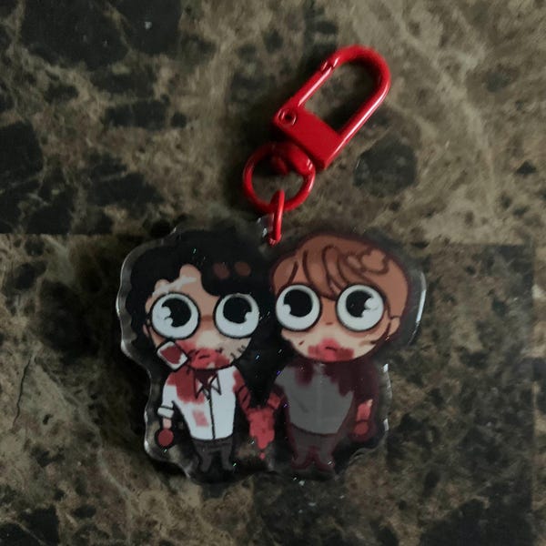Hannibal Ripple Texture Keychains - Etsy