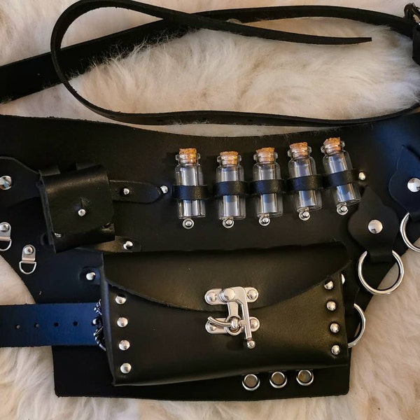 Wardancer Pauldrons Set Gorget Armor Set Leather Handmade, Larp Costume ...