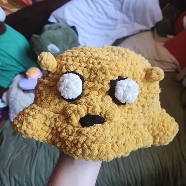 Finn and Jake Crochet Bucket Hat Pattern: Chunky Yarn, Adventure ...