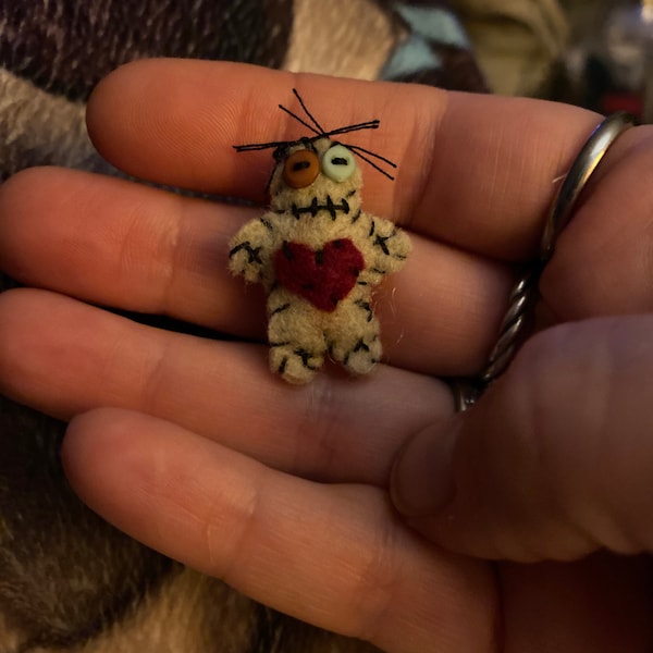 Voodoo Doll-voo Doo Doll- 1 In. Mini Tiny Voodoo Doll-very Very Small ...