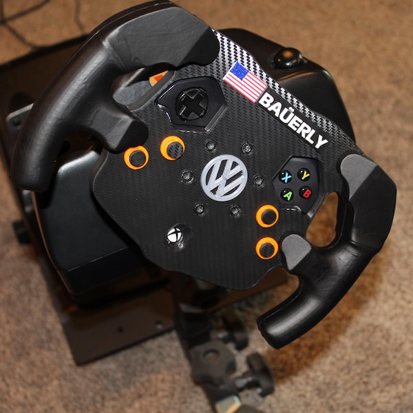 Logitech G29 G923 G920 F1 Add on Steering Wheel 3D Printed Personalized ...