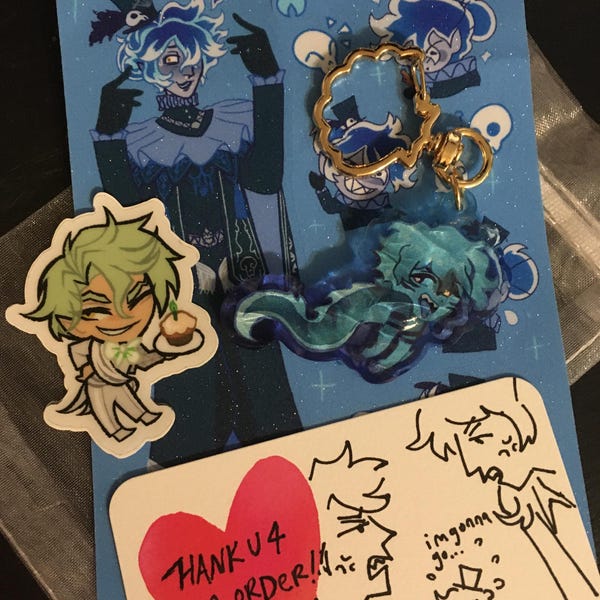 TWST Halloween Stickers - Etsy