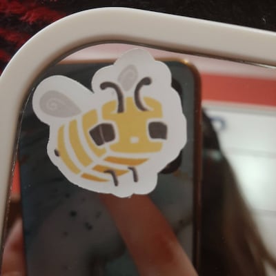 3pc Mini Minecraft Bee Sticker Set for School, Scrapbooking, Journaling ...